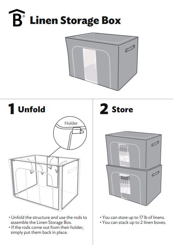 Linen Storage Box – Betterware