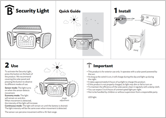 Security Light – Betterware